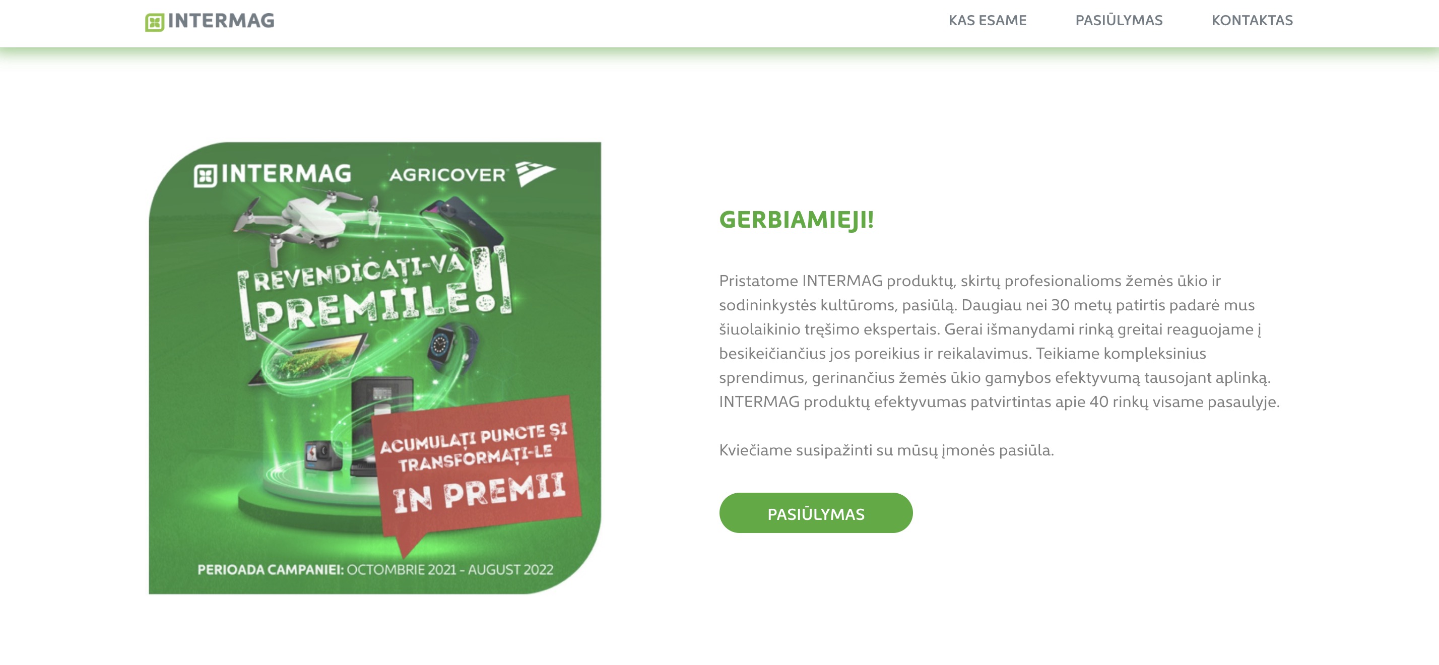 Intermag - producător de îngrășăminte și biostimulatoare